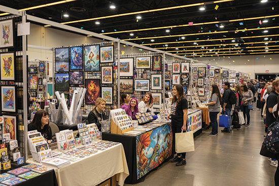 Artist Alley Booth Setup Guide | Convention Tips – Printkeg